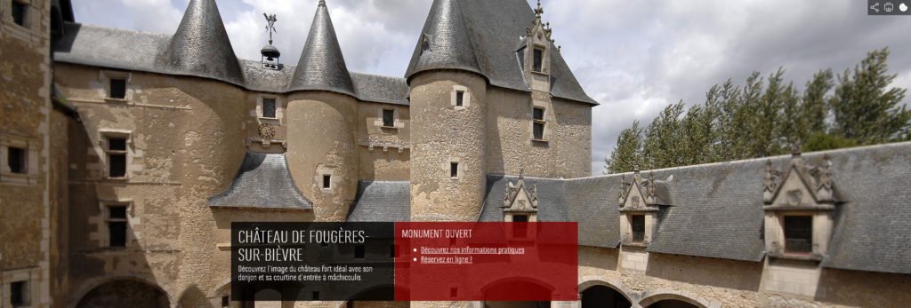 Château de Fougères-sur-Bièvre - CMP - Ressourcerie