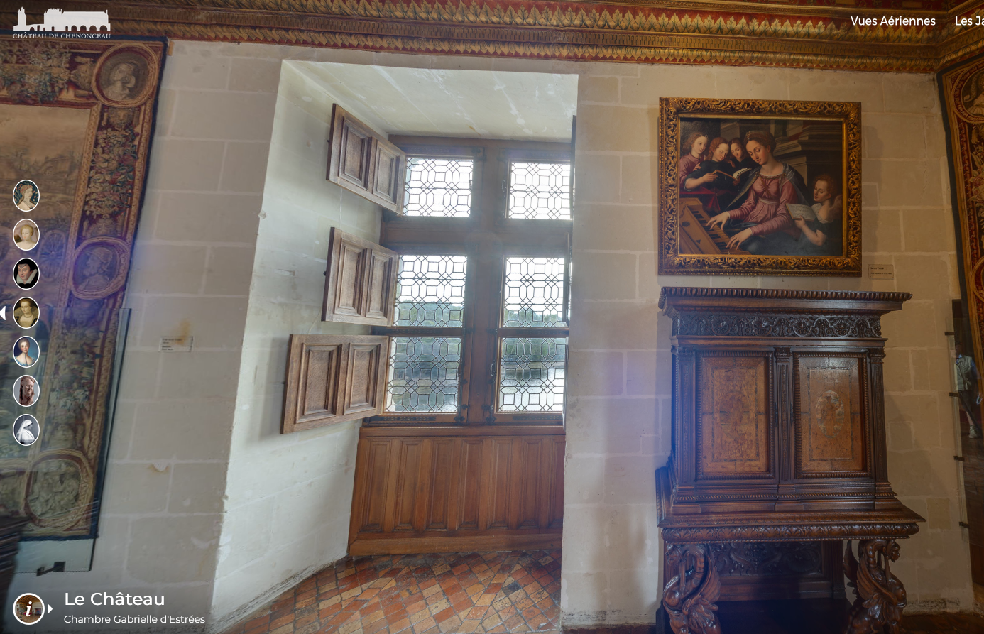 Château de Chenonceau - Visite virtuelle - CMP - Ressourcerie