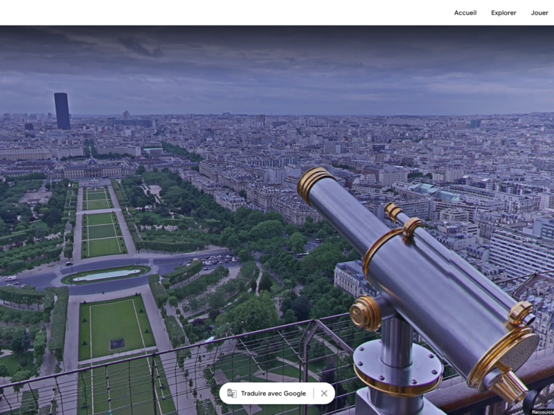 La Tour Eiffel - Visite virtuelle - CMP - Ressourcerie